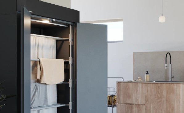 PODAB’s Scandinavian Inspired Laundry Room Drying Cabinets